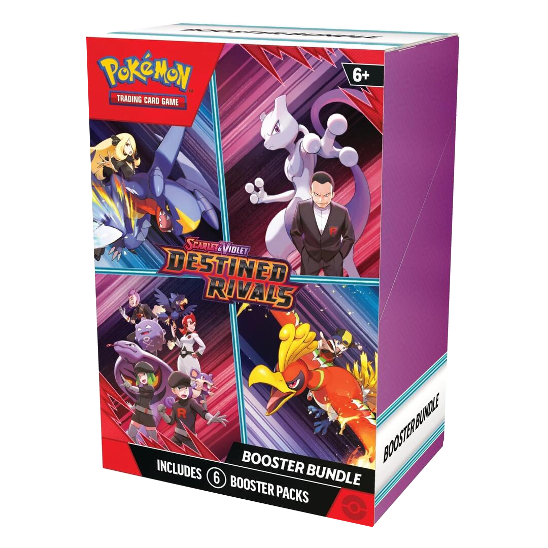 Pokemon TCG: Destined Rivals Booster Bundle (6 Packs) – Ember Vault