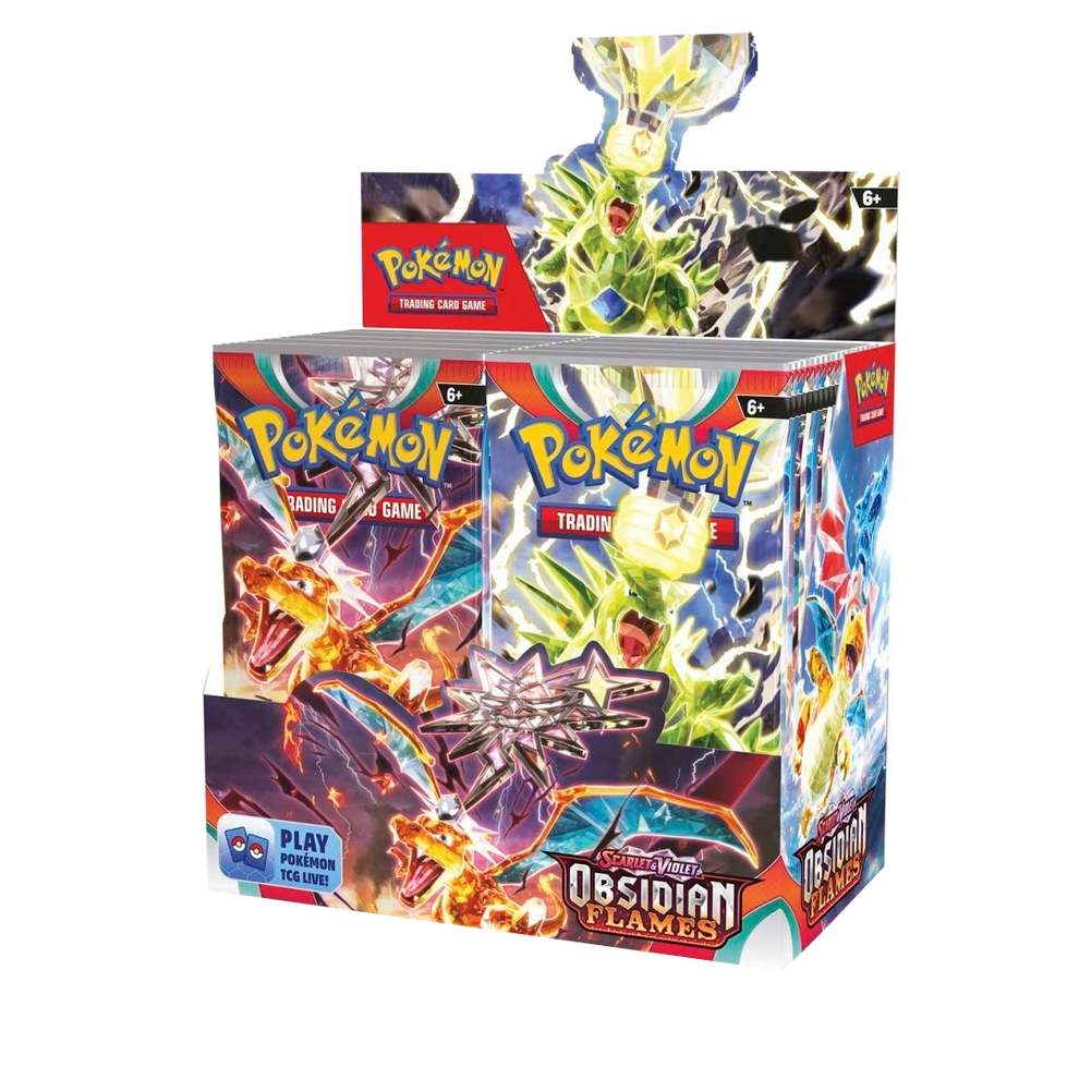 Pokemon TCG: Obsidian Flames Booster Box Display Box x36 pack – Ember Vault